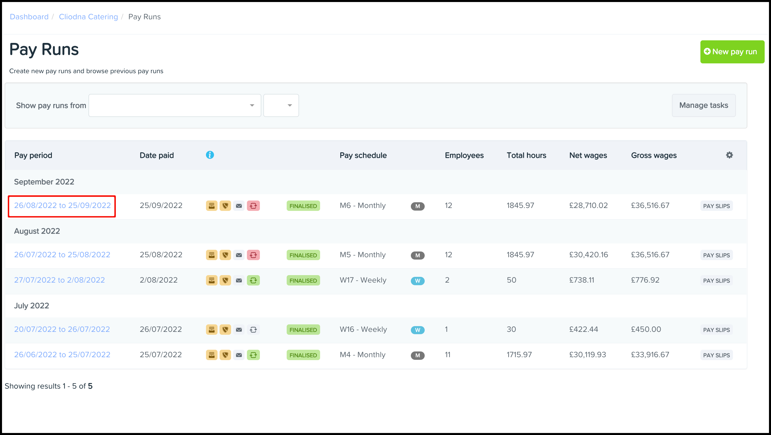 Zoho FAQ How Do I Export My Data From A Pay Run Employment Hero HelpCentre UK 